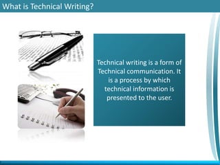 Introduction to-technical-writing-anuja | PPTX