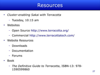 Introduction to Terracotta | PDF | Databases | Computer Software and ...