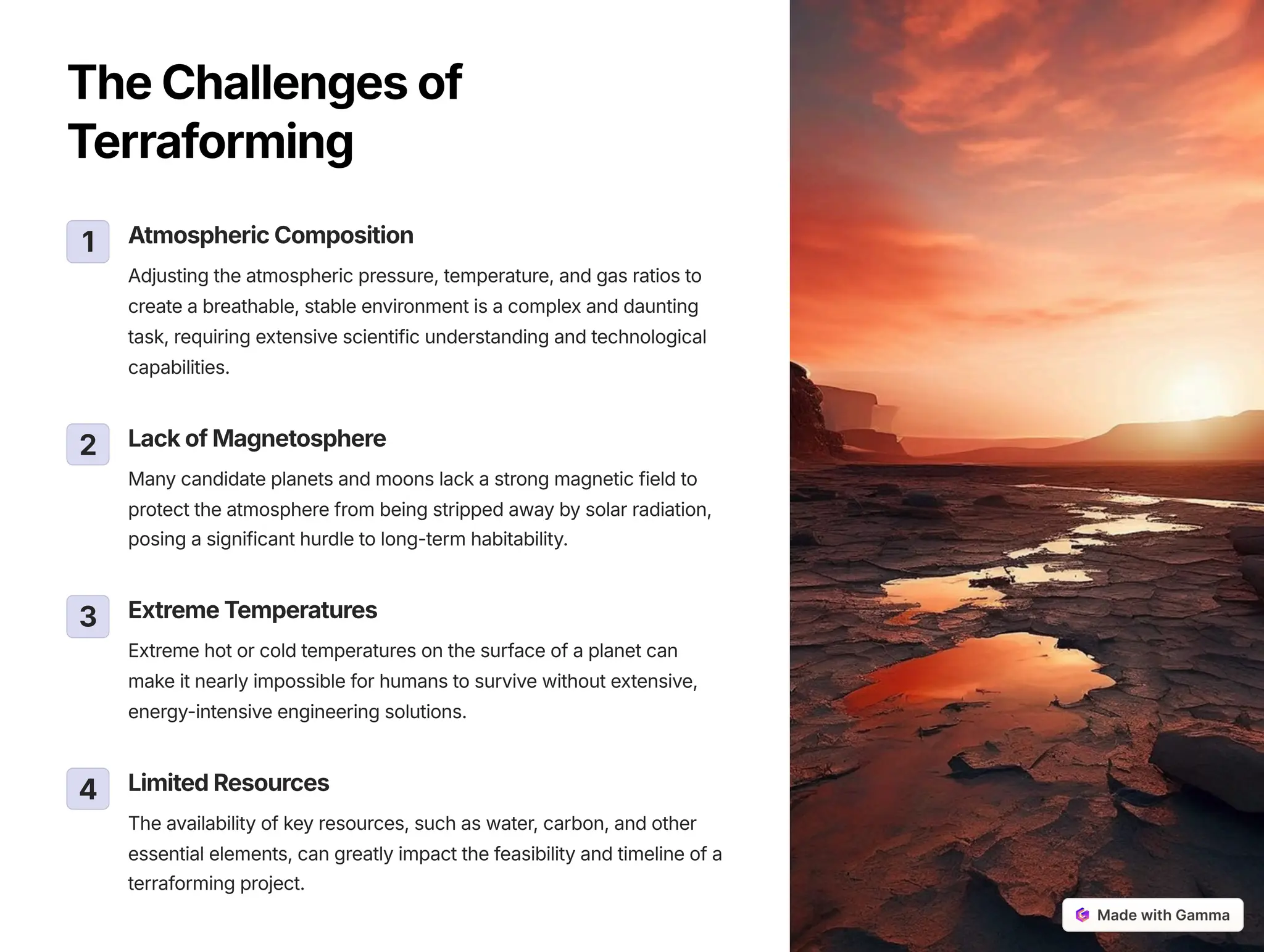 Introduction-to-Terraforming and space exploration | PDF