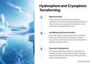 Introduction-to-Terraforming and space exploration | PDF