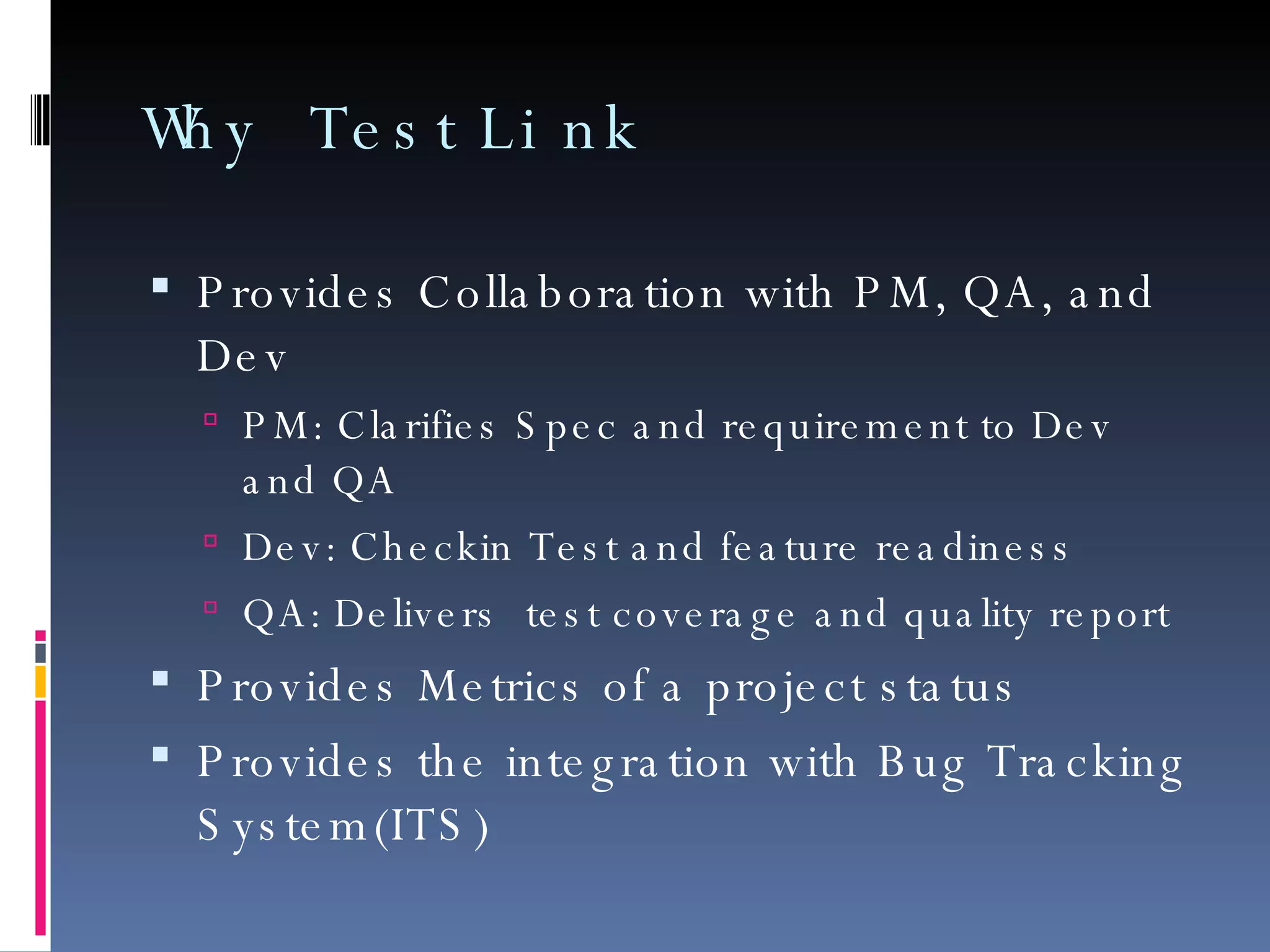 Introduction To Testlink | PPS