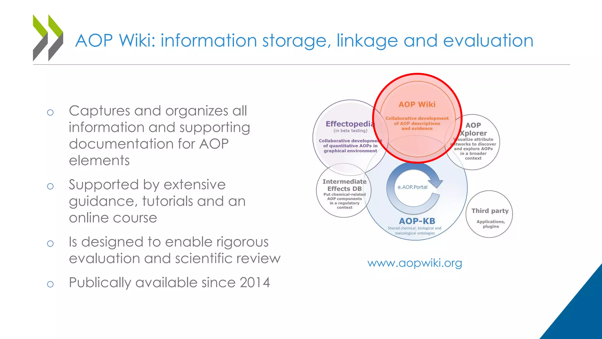 Introduction To The Adverse Outcome Pathways Concept And Framework Catherine Willett From