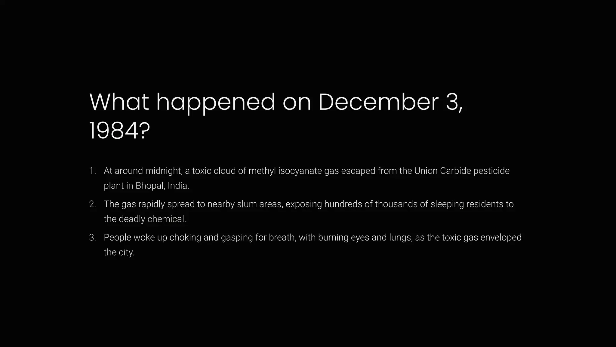 Bhopal Gas Tragedy - by ALOKRANJAN.ORG.IN