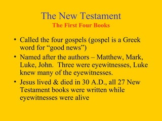 Introduction to-the-bible-powerpoint | PPT