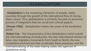 Introduction-to-the-Contemporary-World-Globalization (2).pptx | Political Issues & policy | Politics