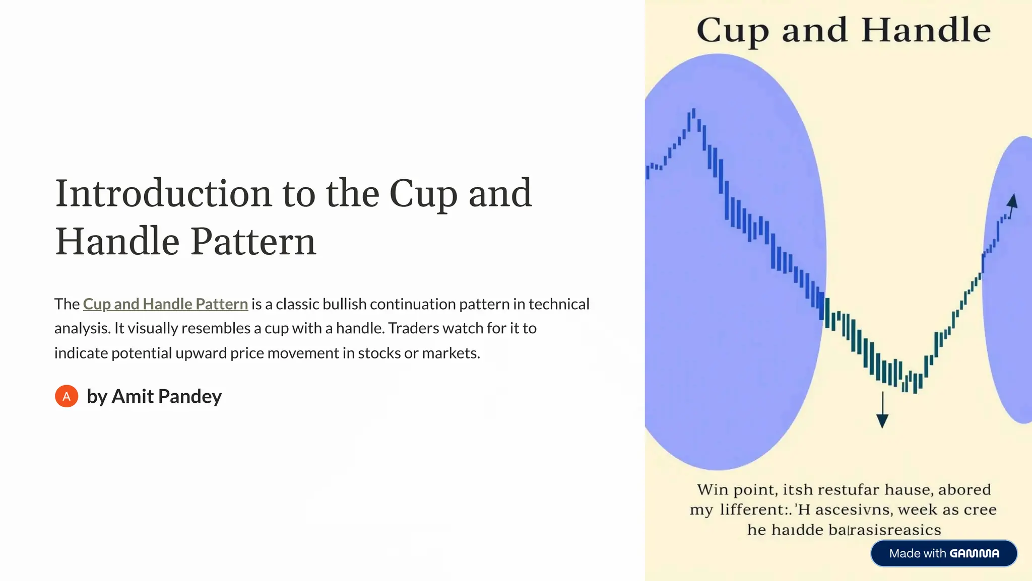 Cup and Handle Chart Pattern – Meaning, Formation & Trading Strategy | PDF