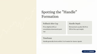 Cup and Handle Chart Pattern – Meaning, Formation & Trading Strategy | PDF