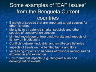 Introduction to the ecosystem approach as a framework for management of ...