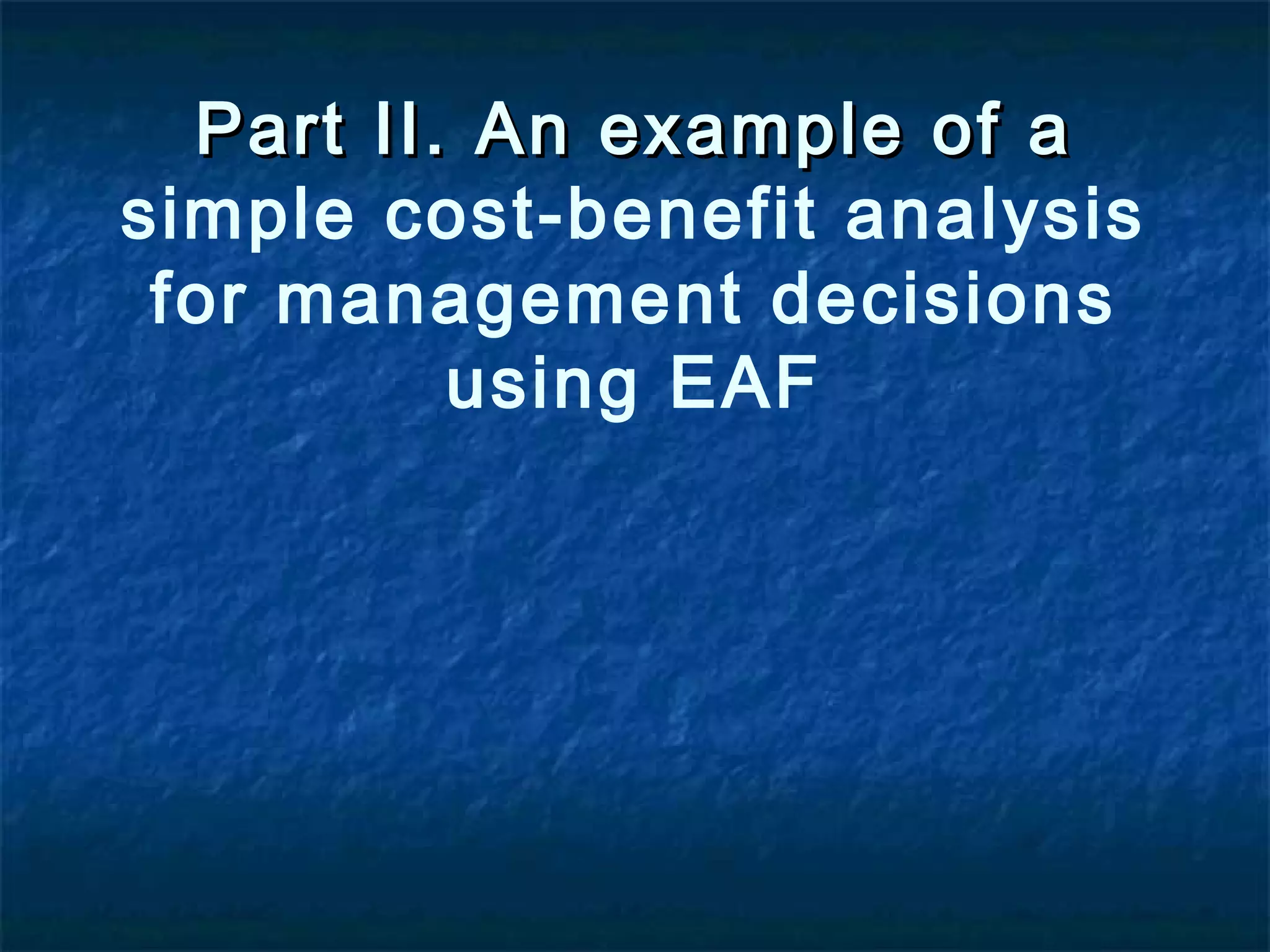 Introduction To The Ecosystem Approach As A Framework For Management Of