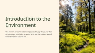 Introduction-to-the-Environment 1. pptx | PPTX