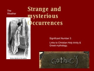 introduction to the gothic genre | PPT