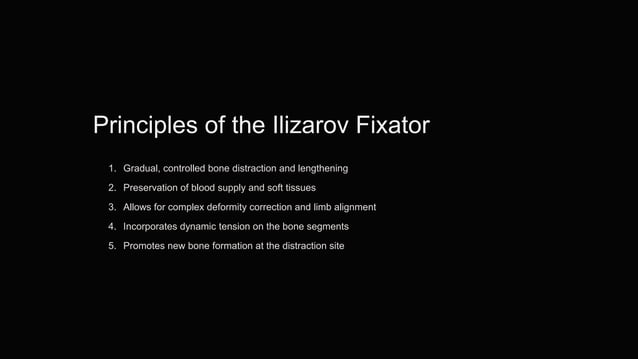 Introduction-to-the-Ilizarov-Fixator.pptx | Physical Therapy | Wellness