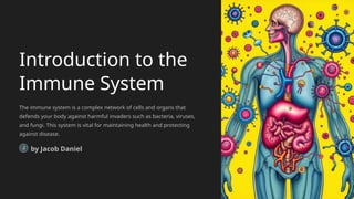 Introduction-to-the-Immune-System.pptx grade 9-10 | PPTX | Infectious ...