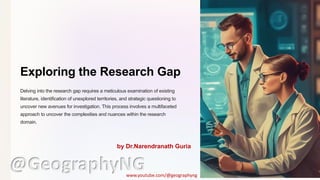 Importance of Research Gap | Research Methodology | PPTX | Career ...