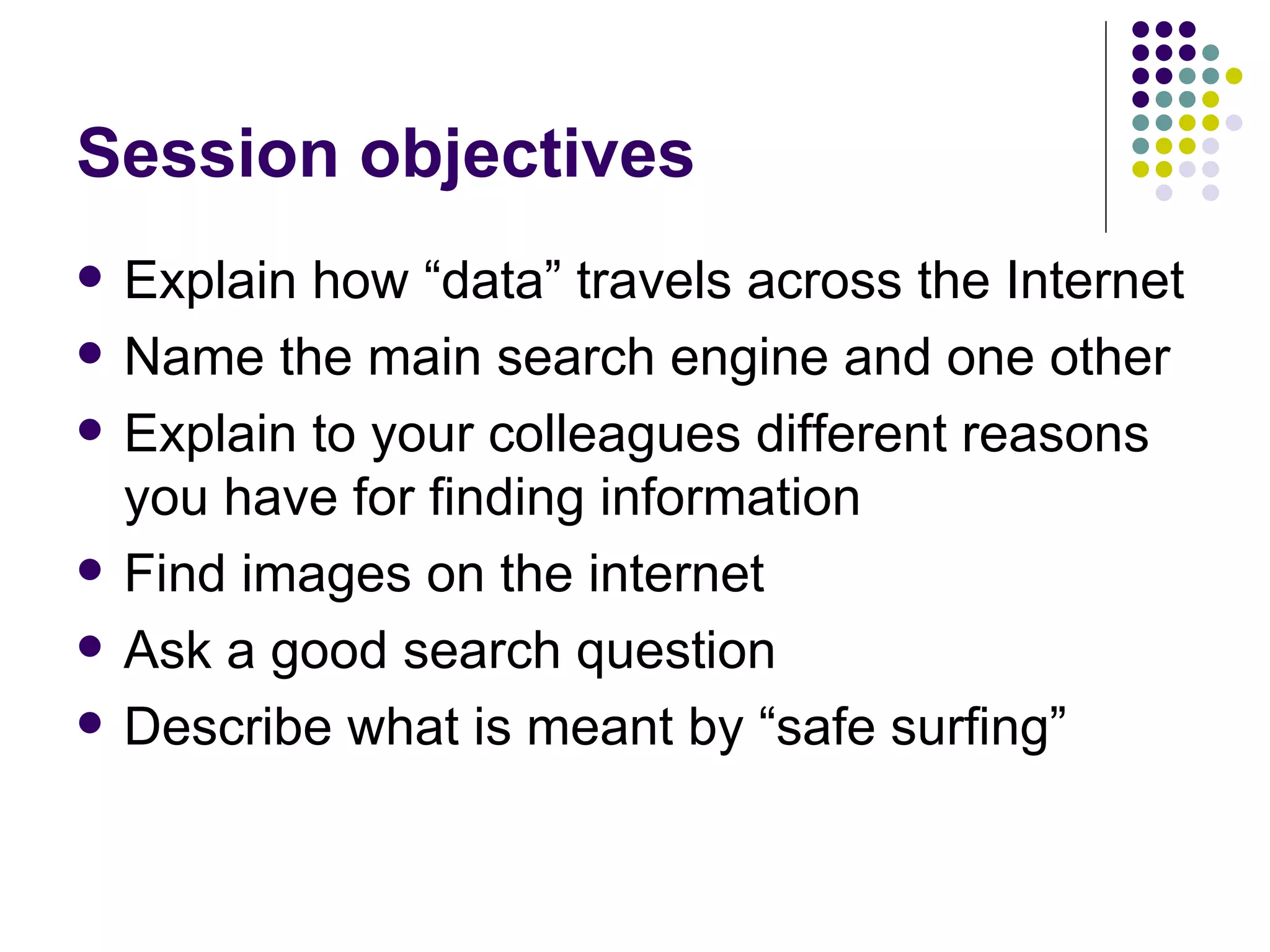 Introduction to the Internet 2 | PPT | Internet for Beginners | Internet