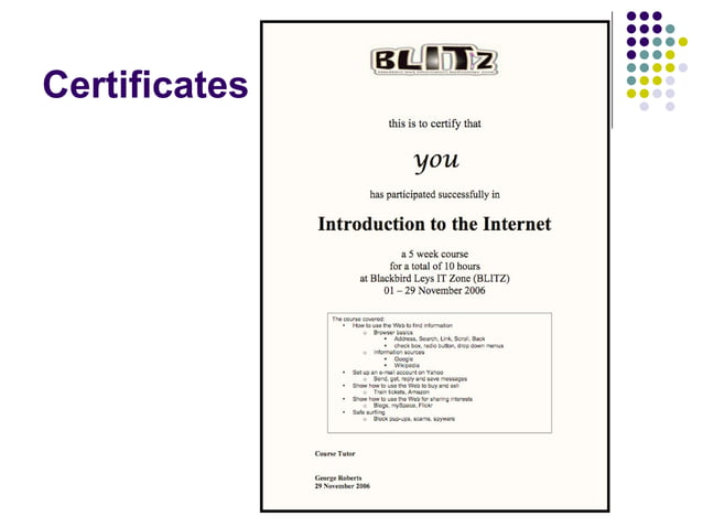 Introduction to the Internet: Conclusion | PPT