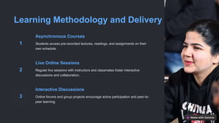 Exploring the Online MBA Program | PPTX