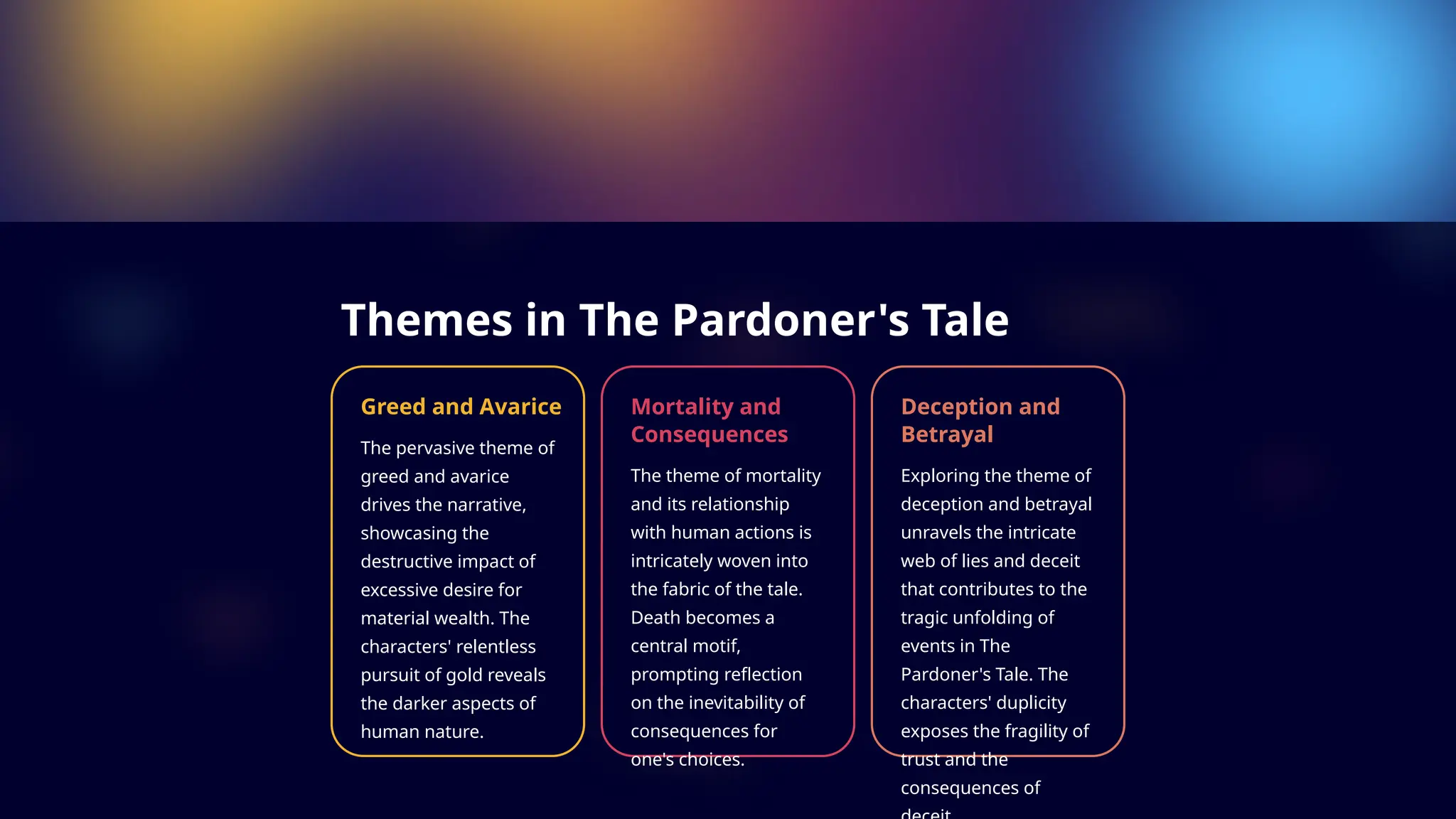 Introduction-to-The-Pardoners-Tale Eng 9 | PPTX