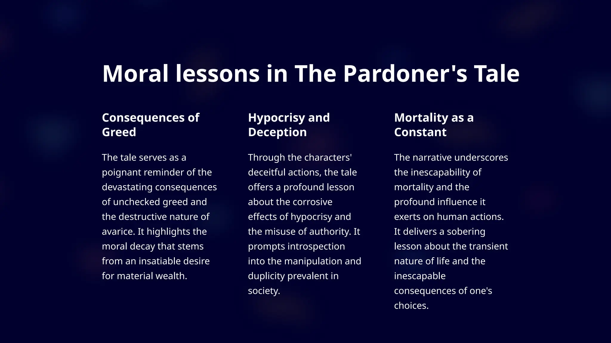 Introduction-to-The-Pardoners-Tale Eng 9 | PPTX