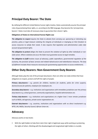 Introduction to-the-rights-based-approach | PDF