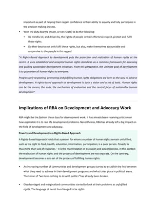 Introduction to-the-rights-based-approach | PDF