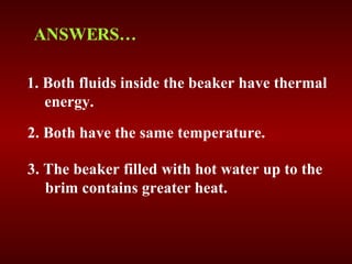Introduction to Thermodynamics | PPT
