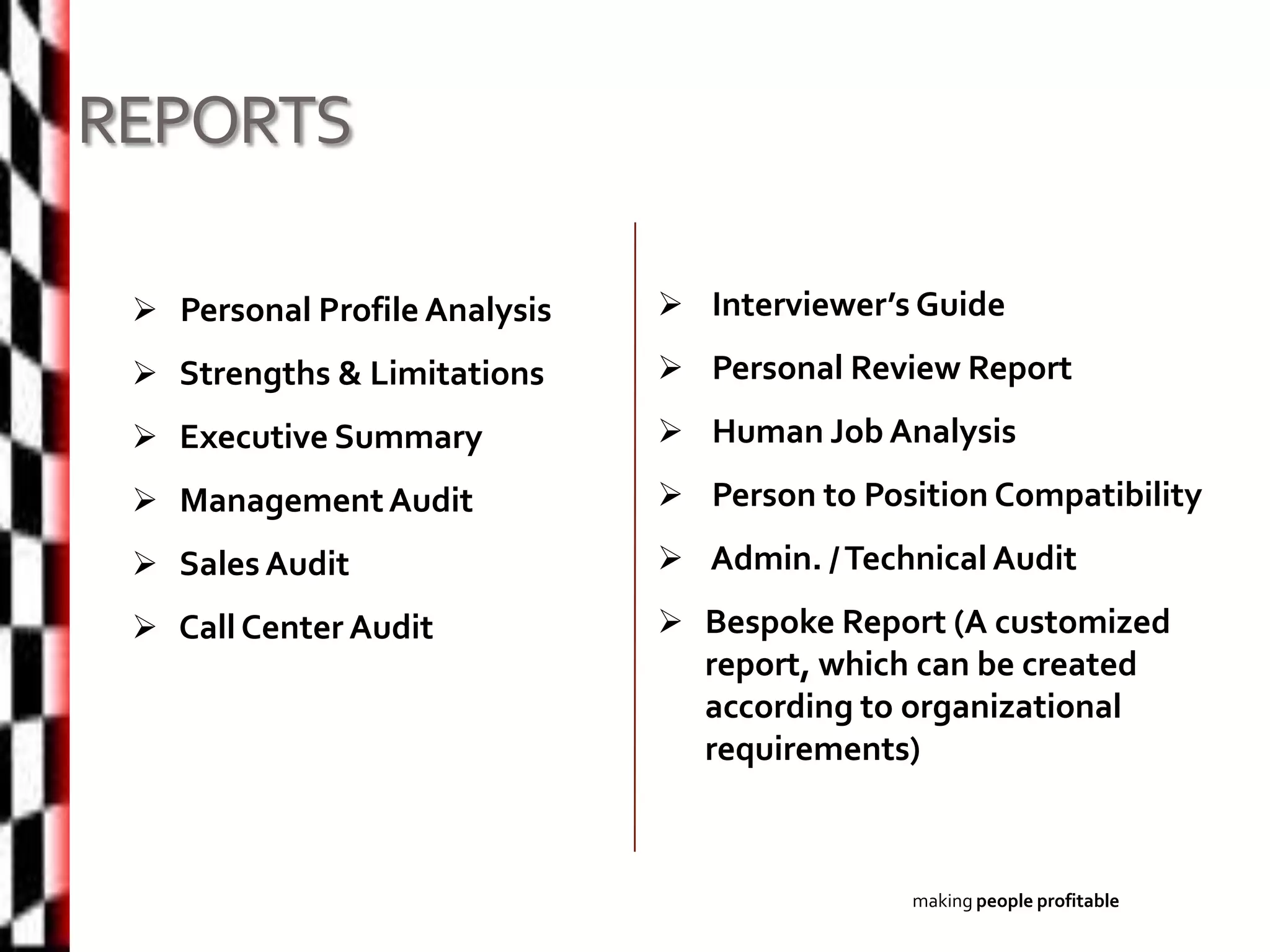 Introduction To Thomas International Management Systems | PPTX