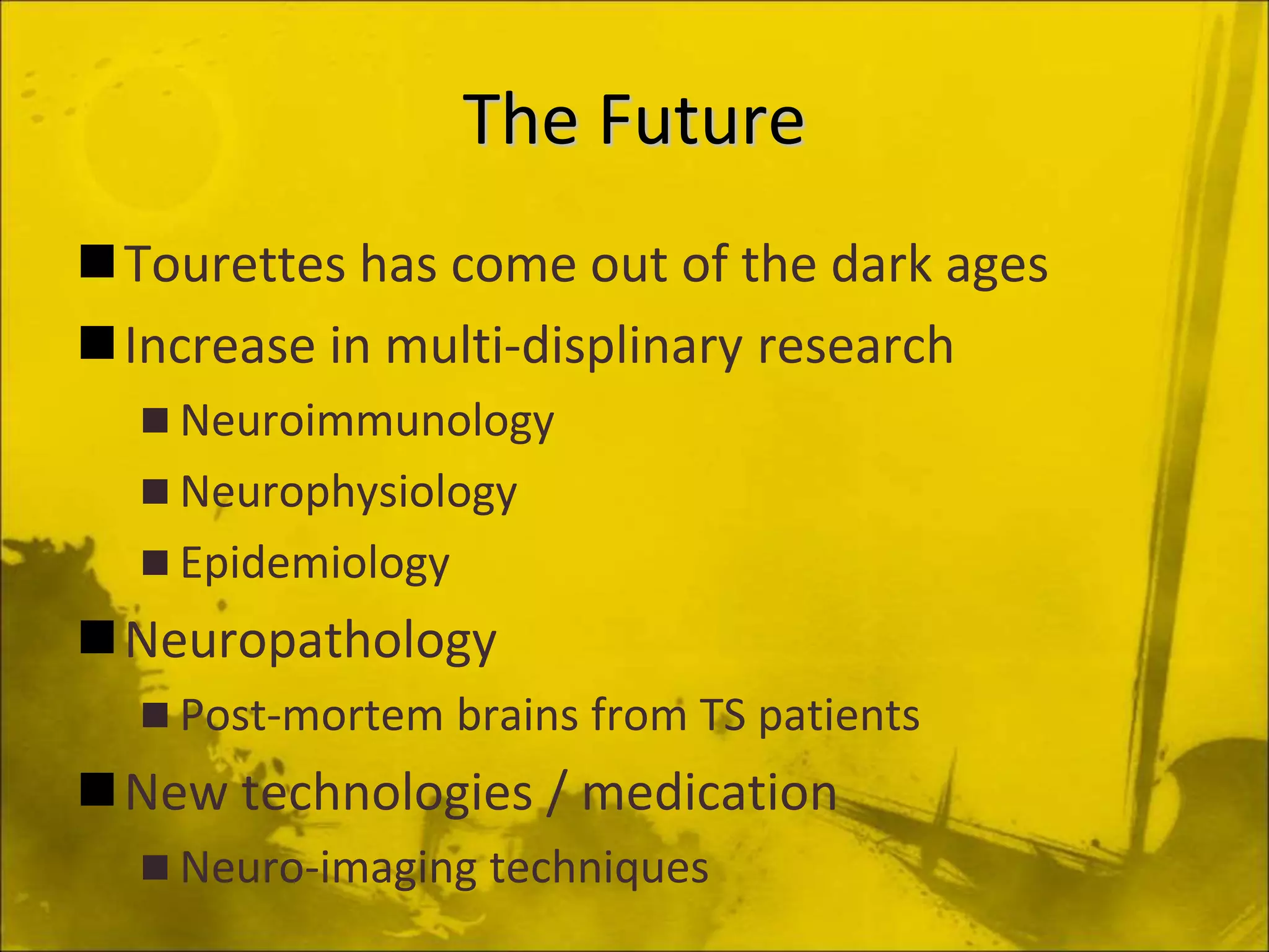 Introduction to Tourette Syndrome | PPT
