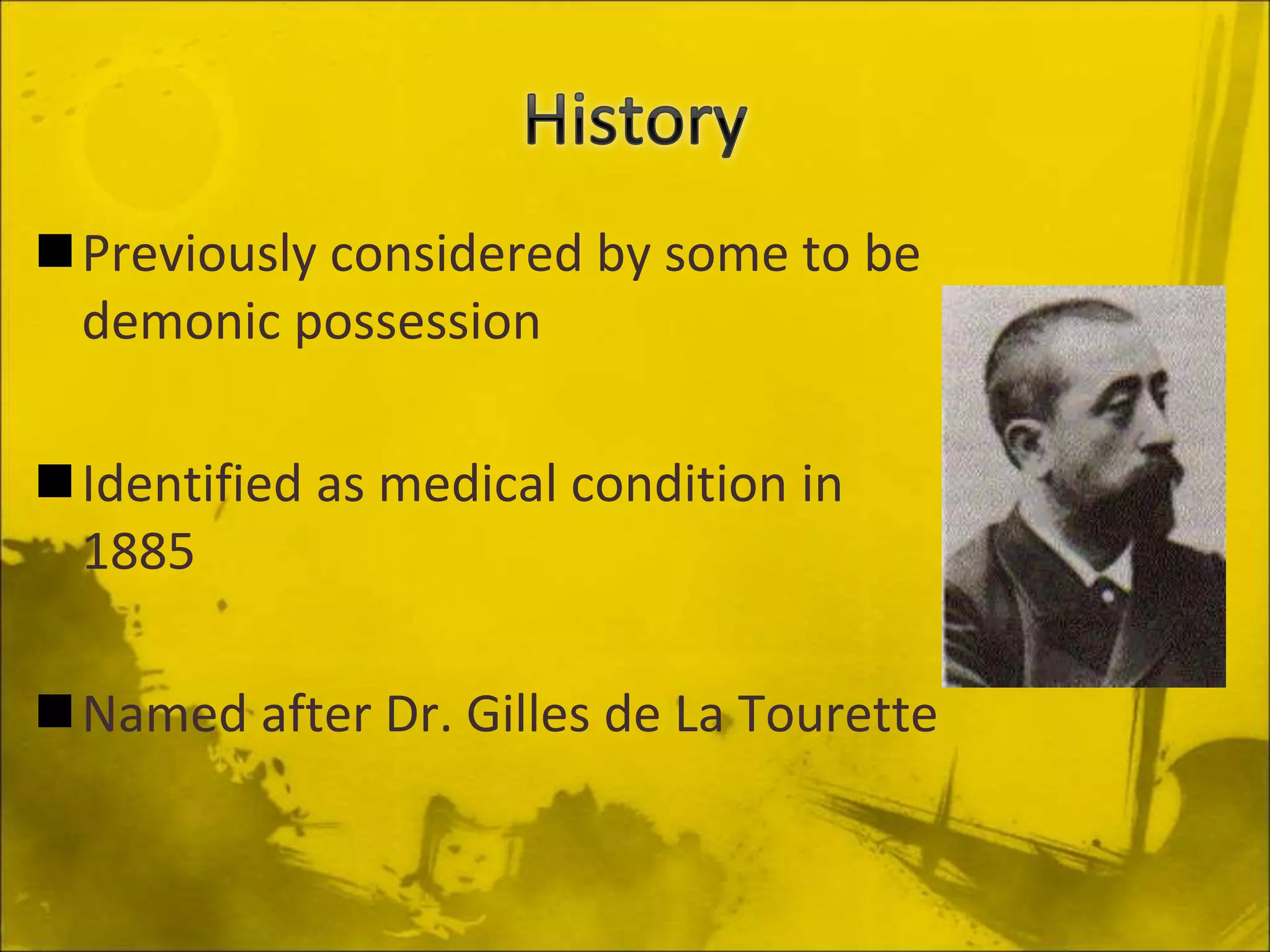 Introduction to Tourette Syndrome | PPT