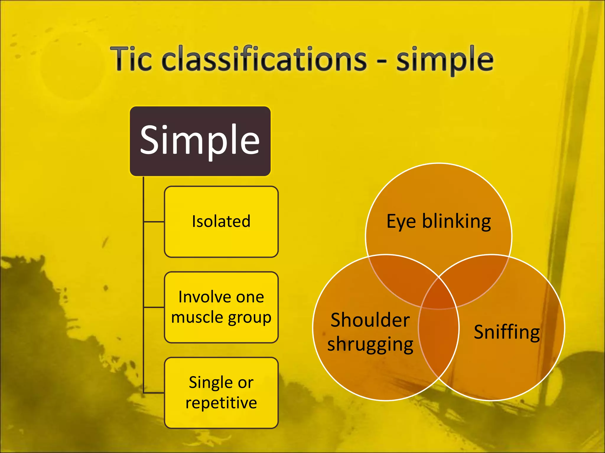 Introduction to Tourette Syndrome | PPT