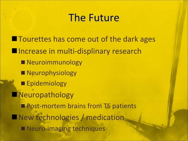 Introduction to Tourette Syndrome | PPT