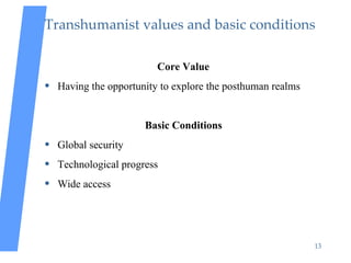 Introduction to Transhumanism | PPT