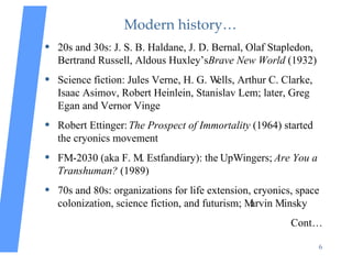 Introduction to Transhumanism | PPT