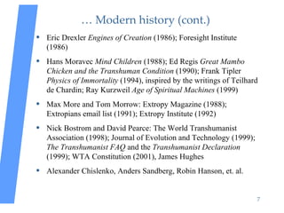 Introduction to Transhumanism | PPT