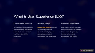 Introduction to UI UX Desgin Sevices by NxtGenix | PDF | Internet | Computing