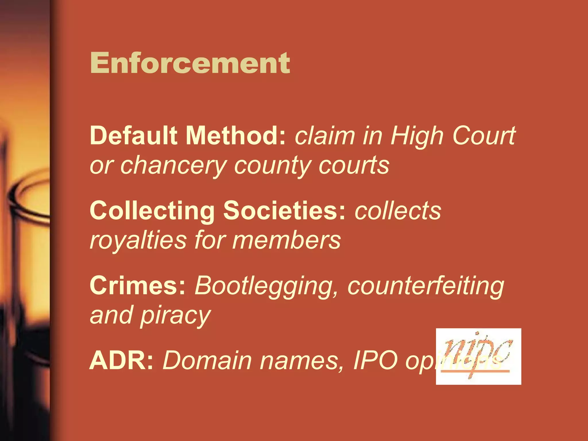 Introduction to UK Intellectual Property Law | PPT | Legal Services ...