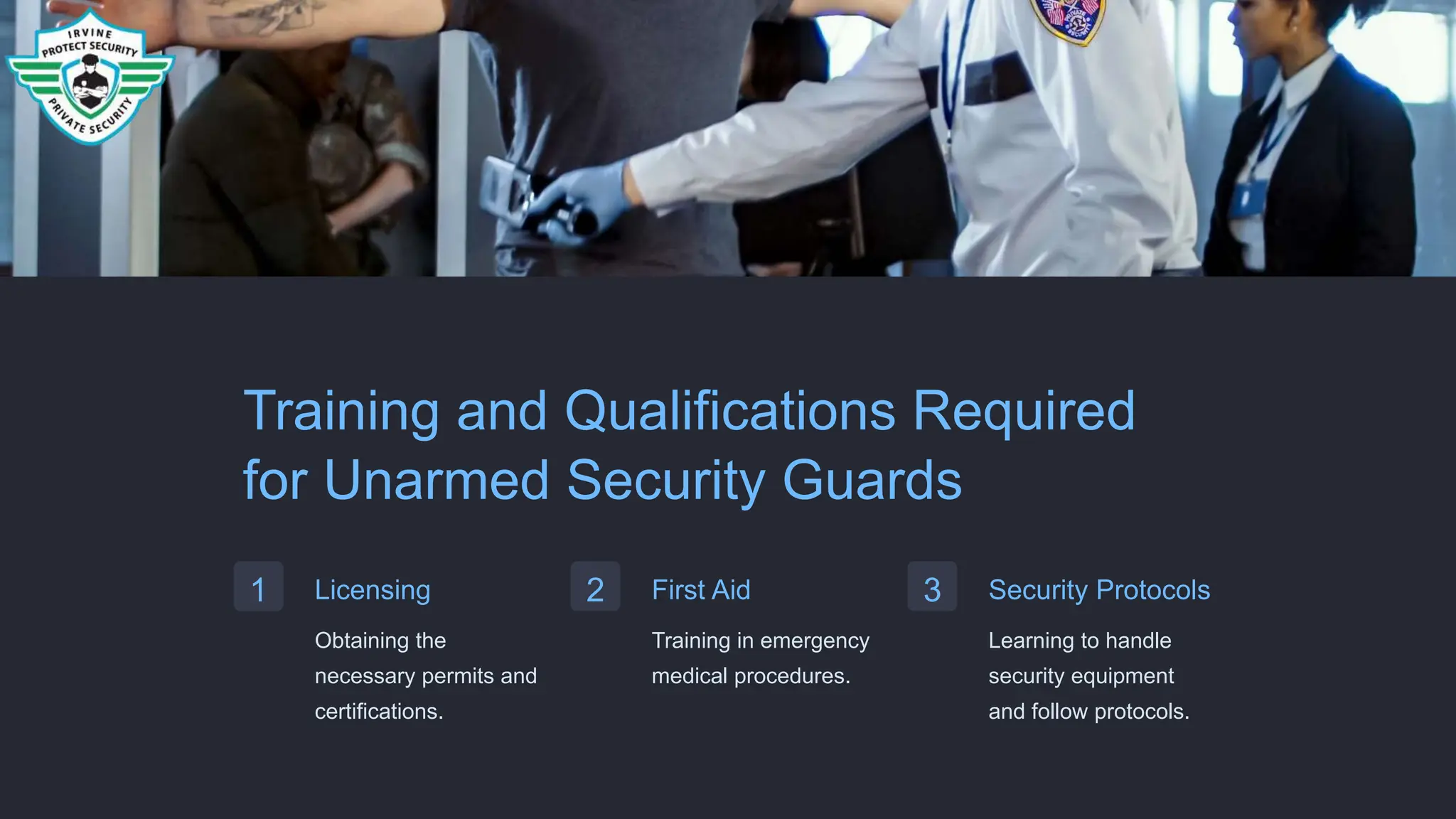 The Importance of Unarmed Security Guards in Our Society | PPTX