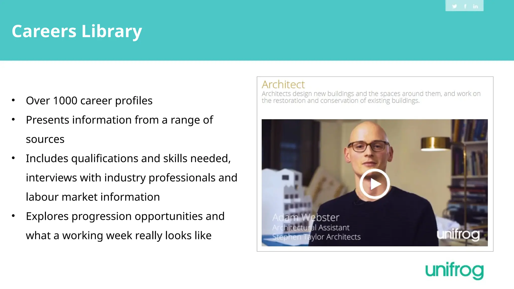 Introduction to Unifrog for Sixth formers | PPTX