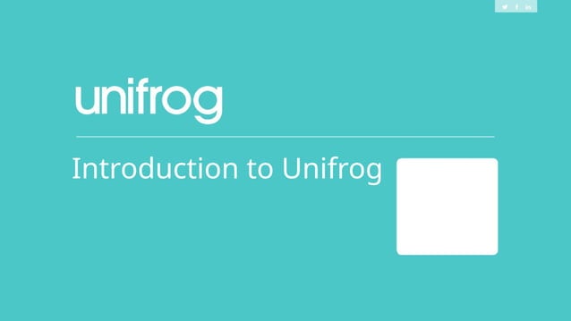 Introduction to Unifrog for Sixth formers | PPT