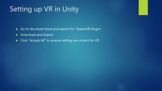 Introduction to-unity | PPT | Home Entertainment Systems | Consumer Electronics