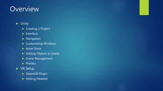 Introduction to-unity | PPT