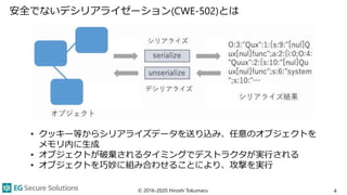 introduction to unsafe deserialization part1 | PPTX