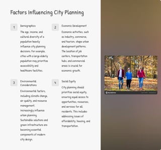 Urban planning is a multifaceted discipline concerned with the design ...