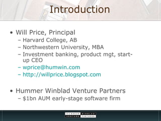 Introduction to Venture Capital | PPT