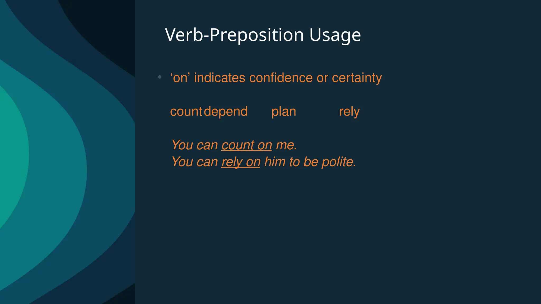 Introduction To Verbs And Prepositions Pptx
