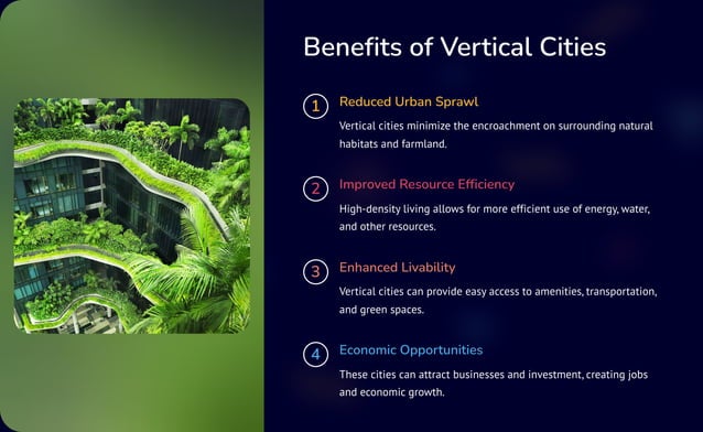 Introduction to Vertical Cities Vertical cities are high-density, mixed ...