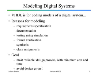 Introduction to-vhdl | PPT