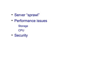 CPAP.com Introduction to Virtualization and Storage Area Networks | PPT