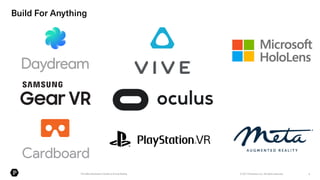 Introduction to Virtual Reality with Unity | PDF