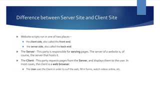 Introduction to Web Development | PPTX